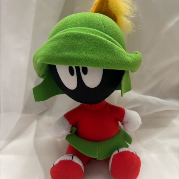 Toys | Looney Tunes Marvin The Martian Plush 7 Warner Bros Like New ...